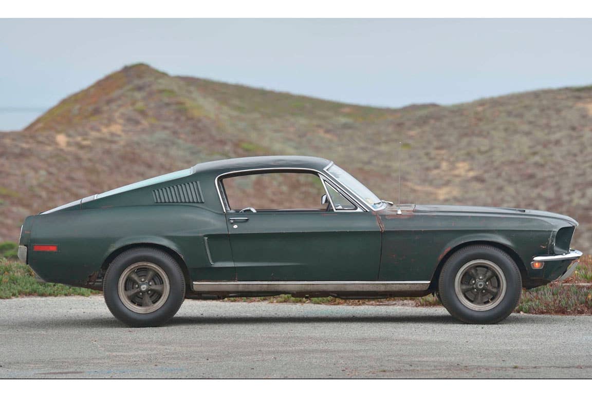 Steve McQueen’s 'Bullitt' Mustang on the Auction Block - TheStreet
