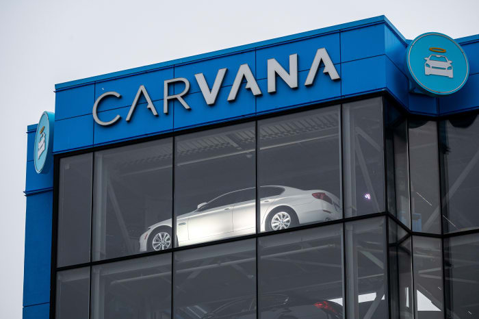Carvana's largest rival exits the online used car business - TheStreet