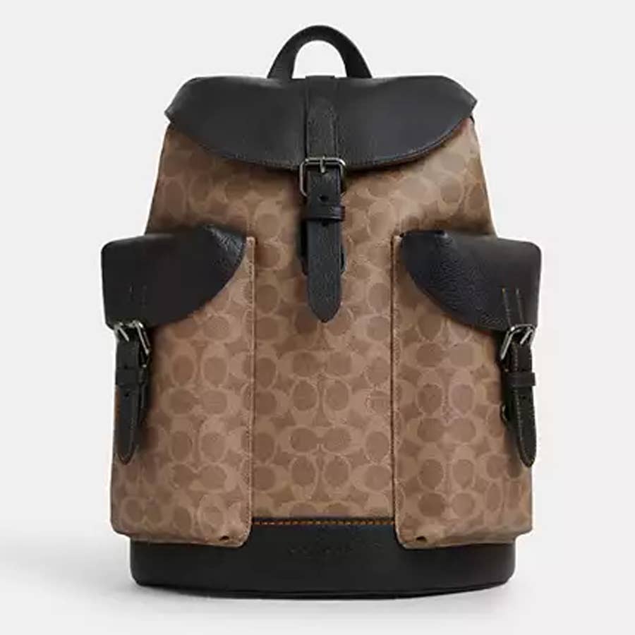 Coach Outlet is selling a $698 canvas backpack for $199 - TheStreet