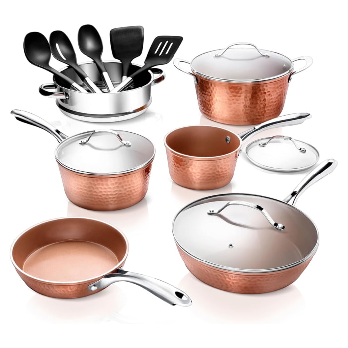 Amazon is selling a $200 Copper Cookware Set for $100 - TheStreet