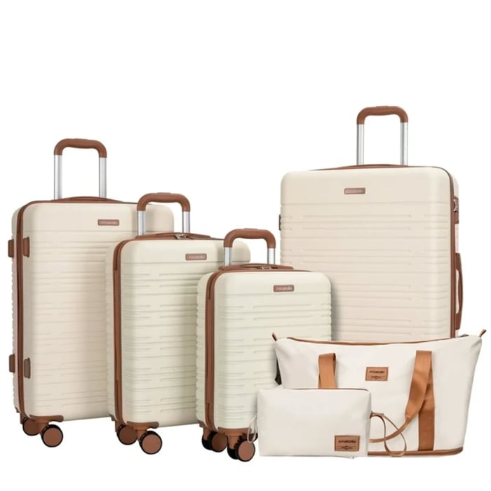 Walmart is selling a $260 6-piece luggage set for $120 - TheStreet