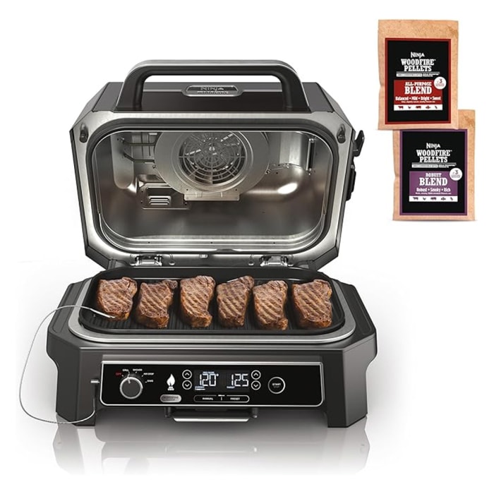 Amazon is selling a $400 Ninja smoker and grill for $300 - TheStreet