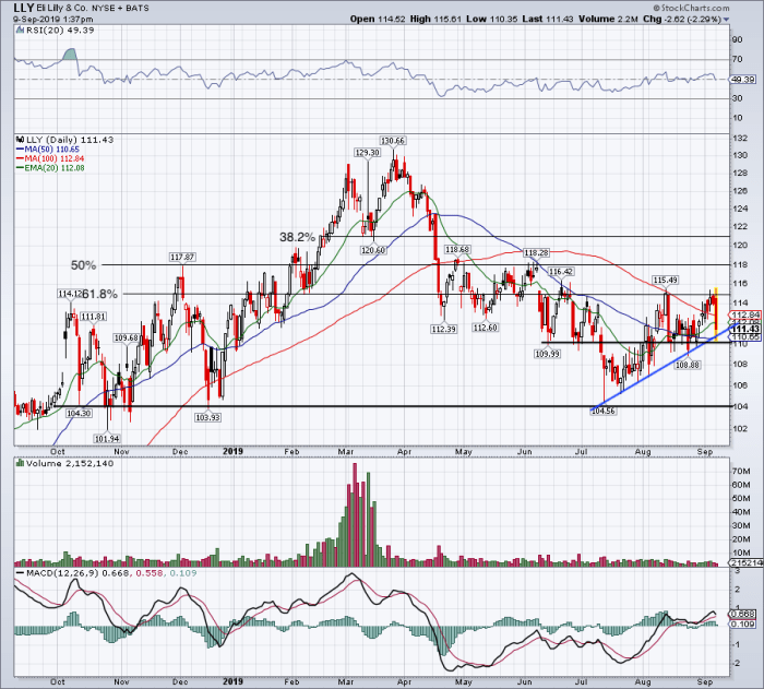 Eli Lilly's Must-Hold Level on Drug-Data Pullback - TheStreet