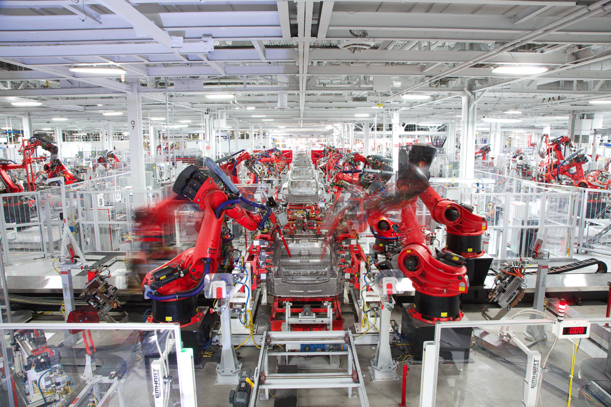Here's Where We Are in Tesla's Production Curve - TheStreet