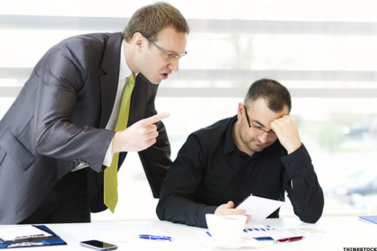 Bullying in the Workplace? Half the Time the Bully Is the Boss - TheStreet