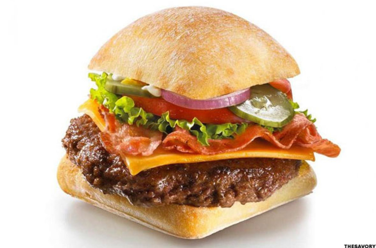 10 Ridiculously Unhealthy Fast Food Burgers - TheStreet