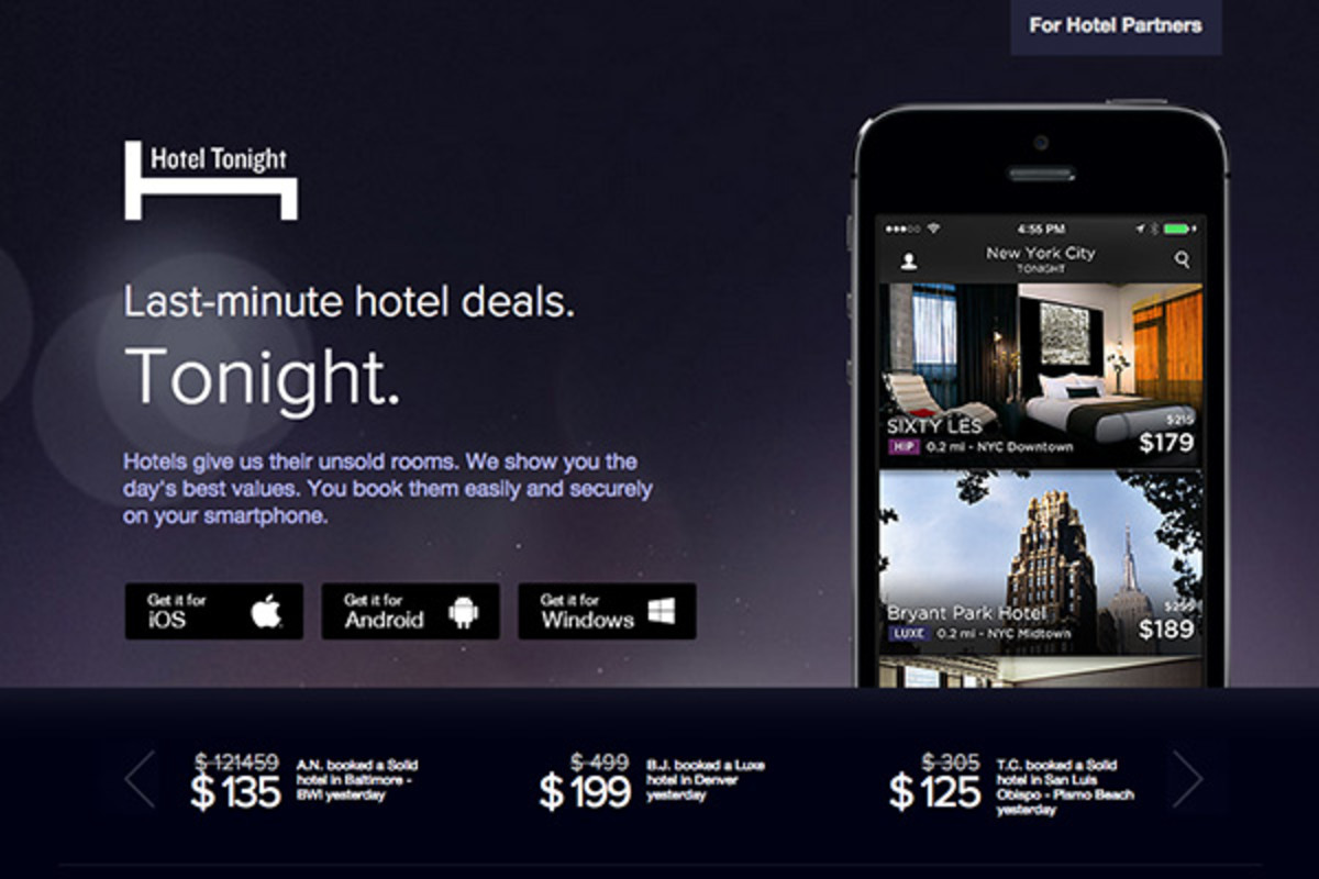 Same Day Hotel Bookings See New Popularity: The HotelTonight Effect ...