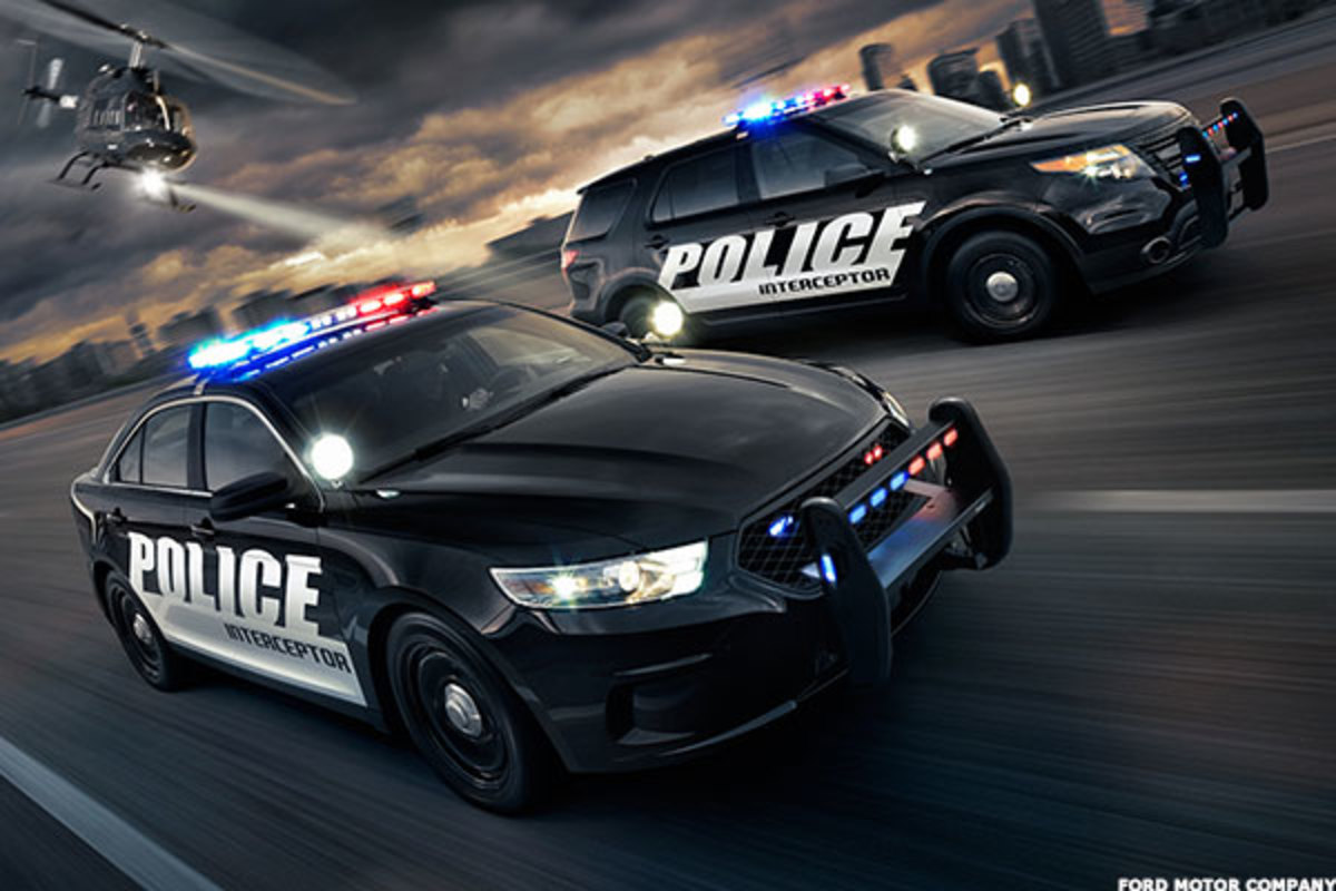 Ford's New Police Interceptor Is an Intimidating Car - TheStreet