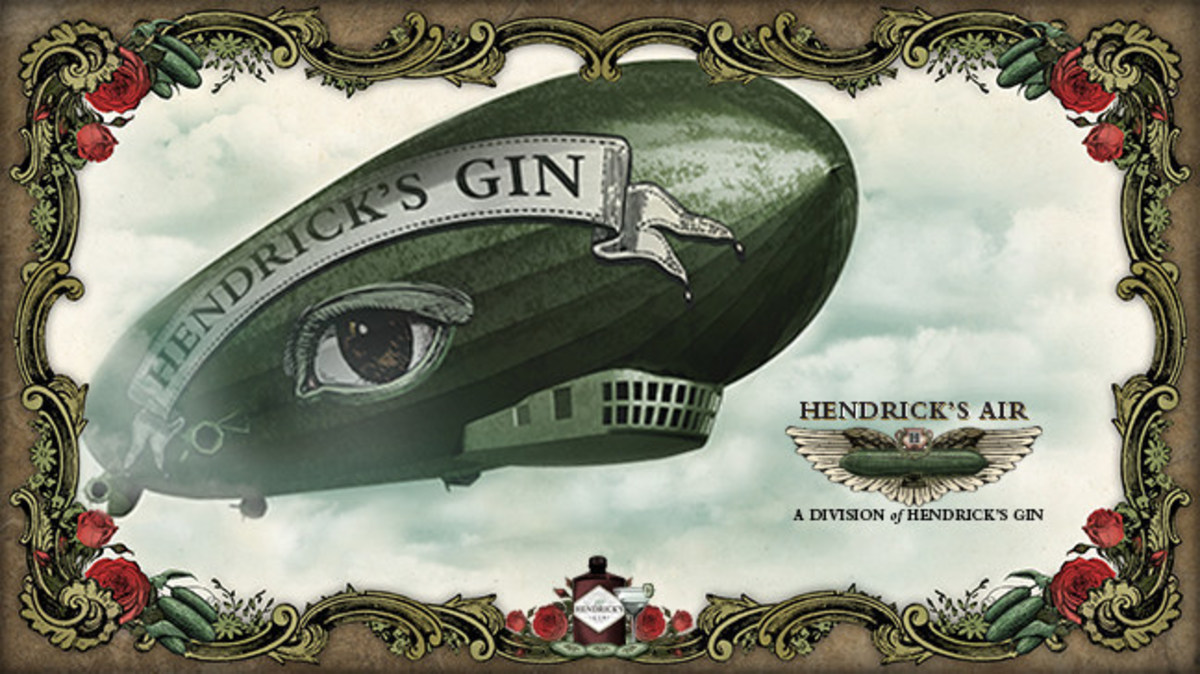 Hendrick’s Gin Is Garnishing Its Marketing with a Cucumber Blimp ...