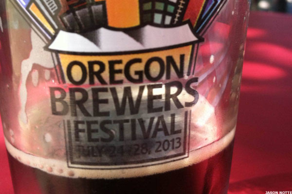 What's Hopping at the Oregon Brewers Festival - TheStreet