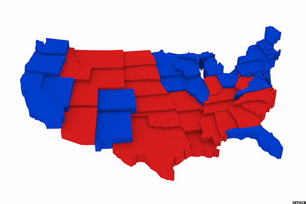 How Housing Varies in Blue States Versus Red States - TheStreet