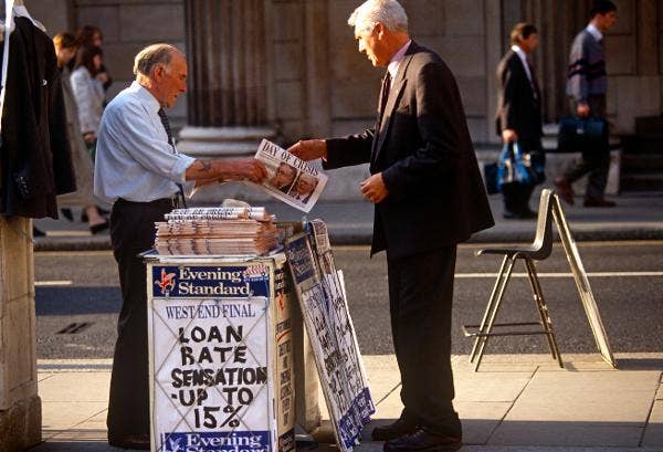 Britain's First Brexit? Black Wednesday Carnage Recalled in New Book on ...