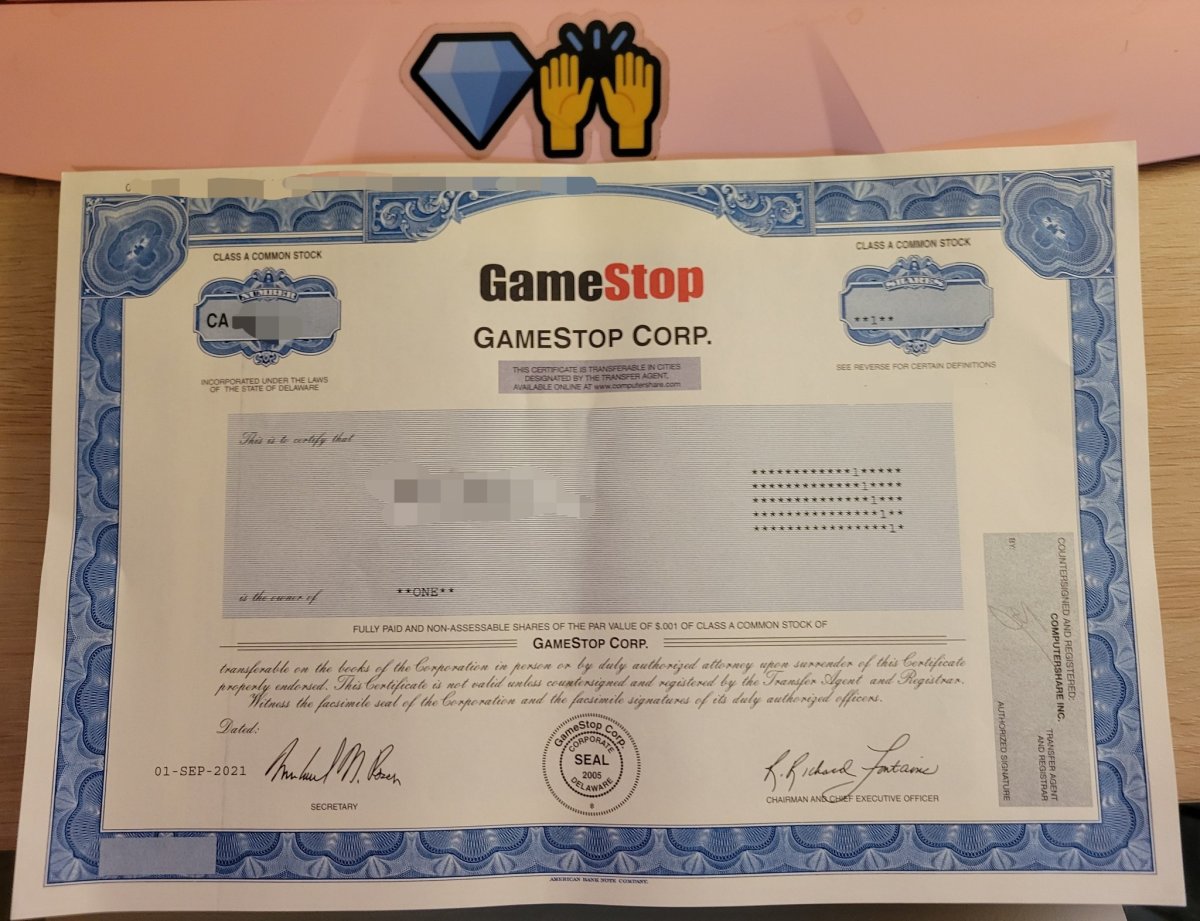 GameStop Investors Are Turning To Direct Registration Why That Could 