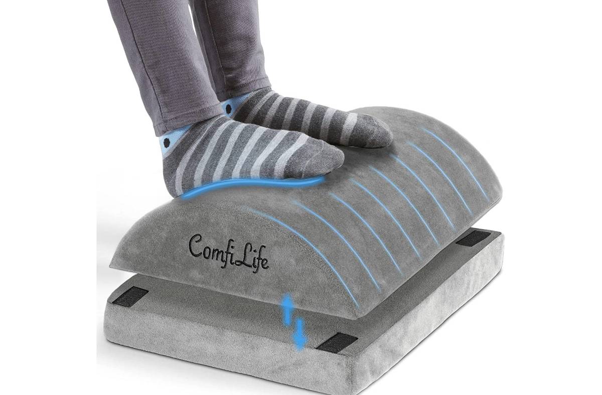 Save 30% on This Ergonomic Foot Rest Perfect For an Office - TheStreet