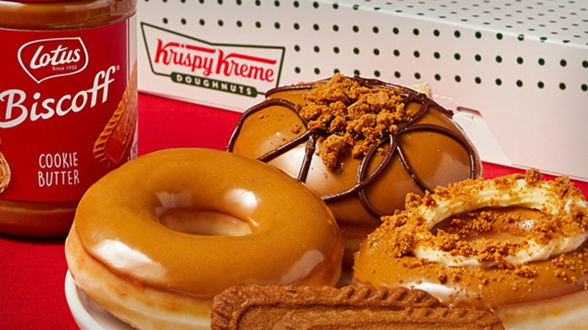 Krispy Kreme Mixes Cult Favorite Cookie Flavor With Doughnuts - TheStreet