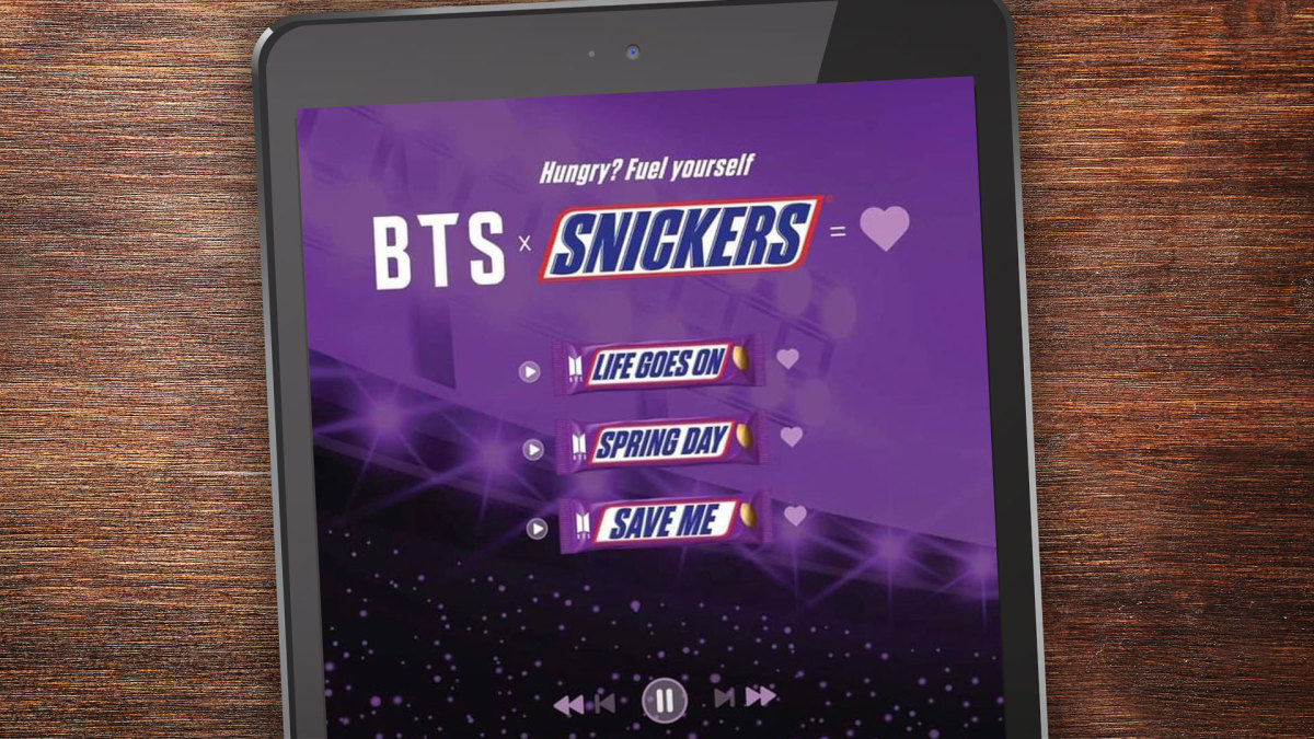 Snickers and BTS Just Released a Collaboration - TheStreet