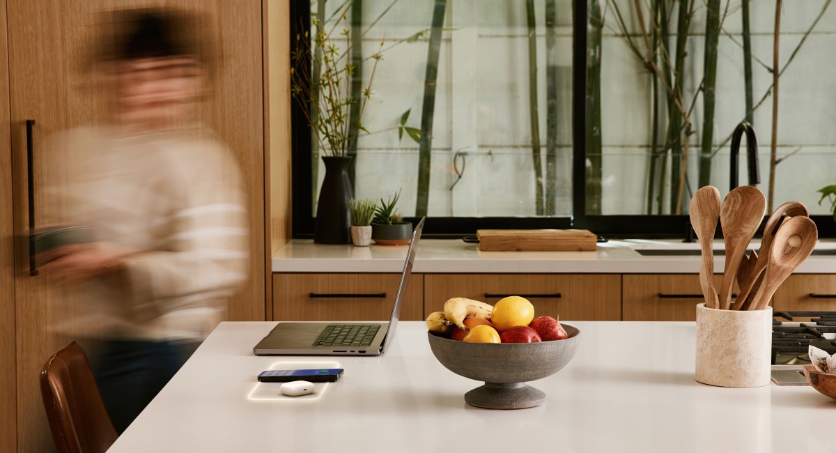 FreePower's CounterTop is a wireless charger that goes inside the ...