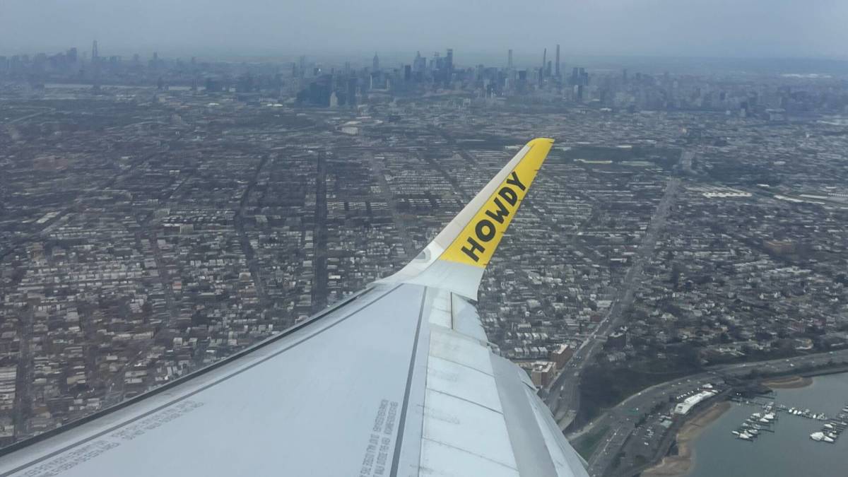 This is what you see from above on a Spirit Airlines flight - TheStreet