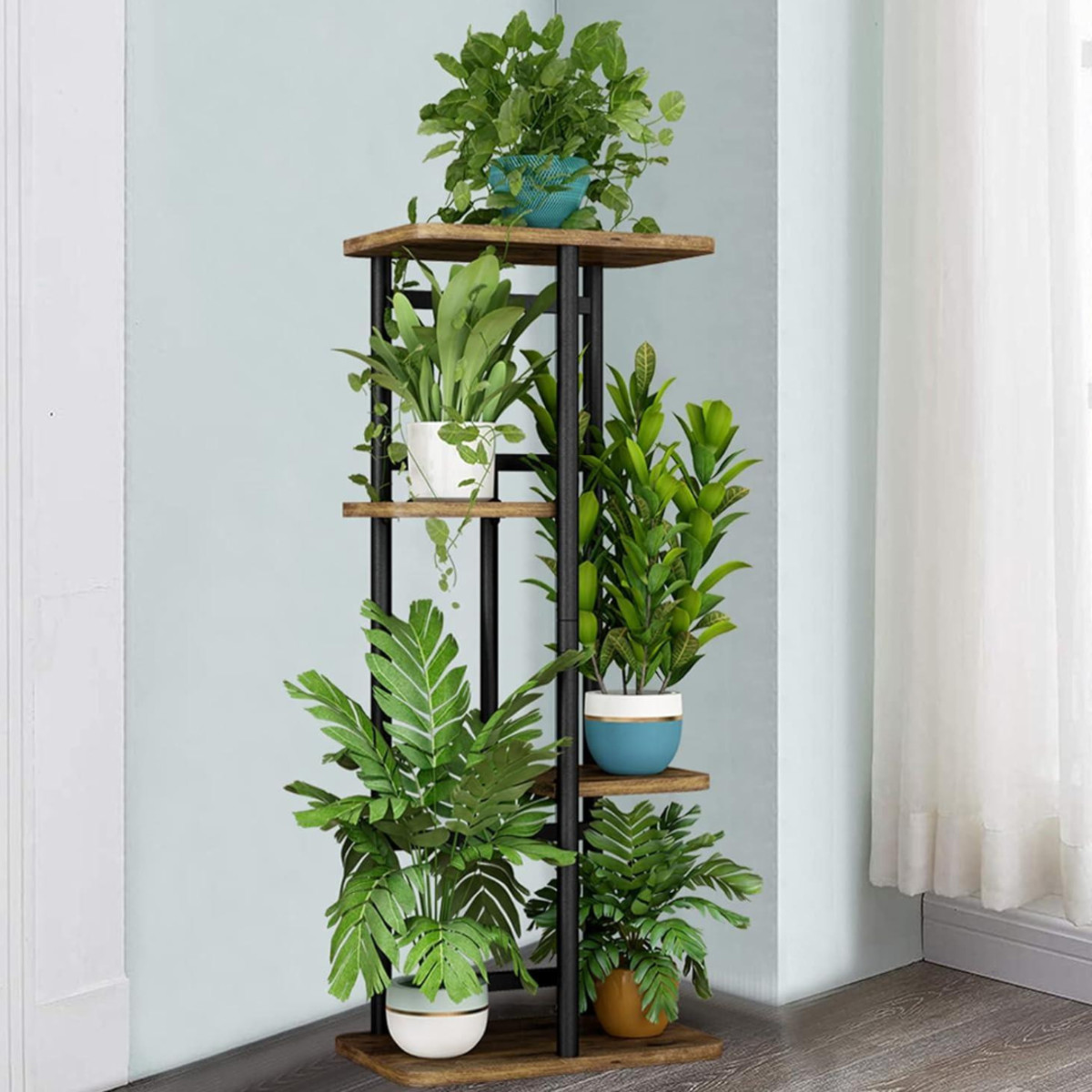Amazon is selling a $45 four-tier plant stand for $21 - TheStreet