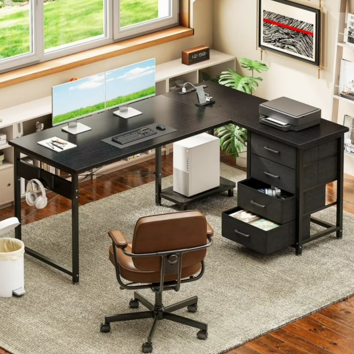 Walmart is selling a $150 L-shaped computer desk for $75 - TheStreet