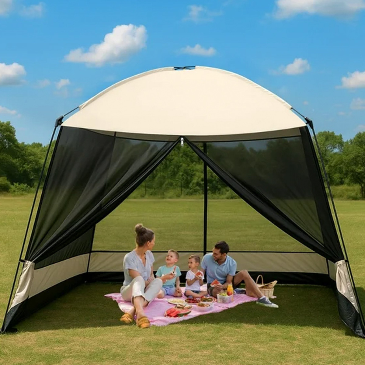 Walmart is selling a $130 pop-up screen canopy for only $86 - TheStreet