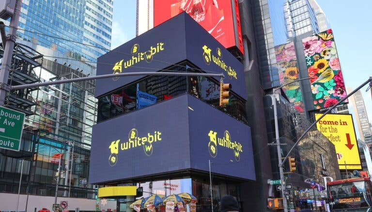 WhiteBIT Continues Global Expansion with U.S. Launch and Times Square ...