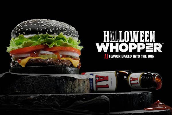 Here's What Burger King's New Black Whopper for Halloween Tastes Like ...