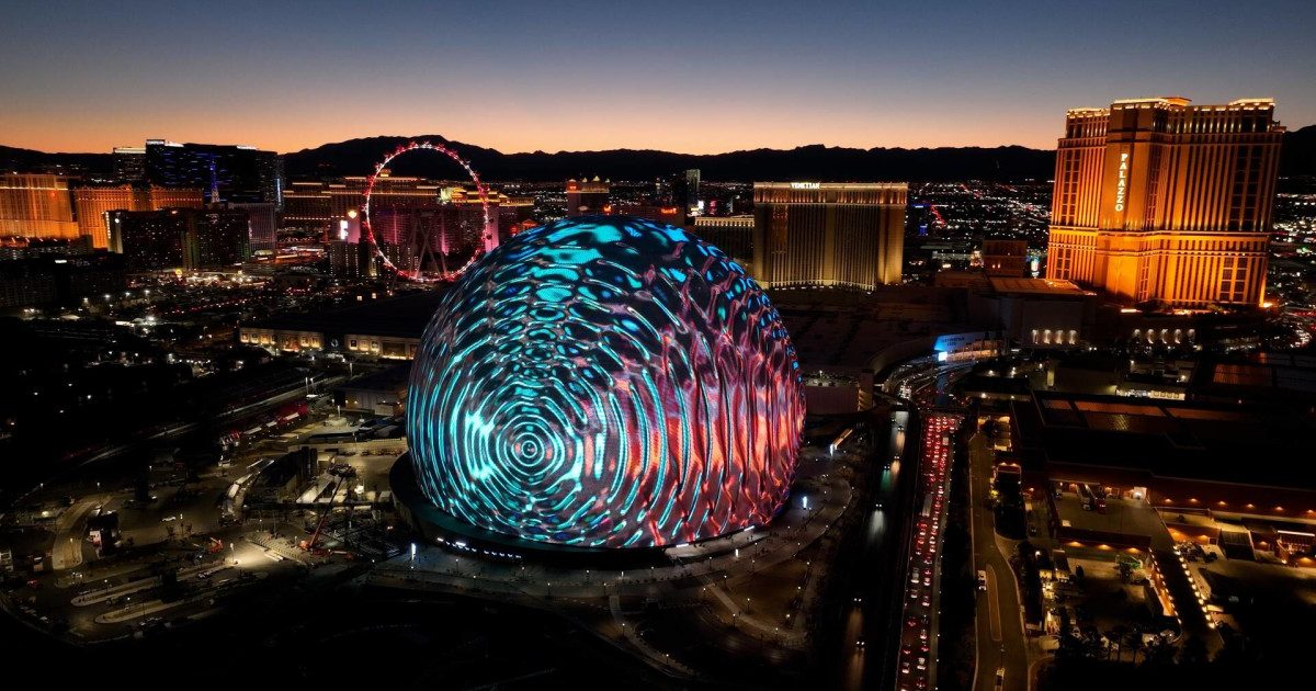 Las Vegas Strip Sphere signs iconic rock band to first residency ...