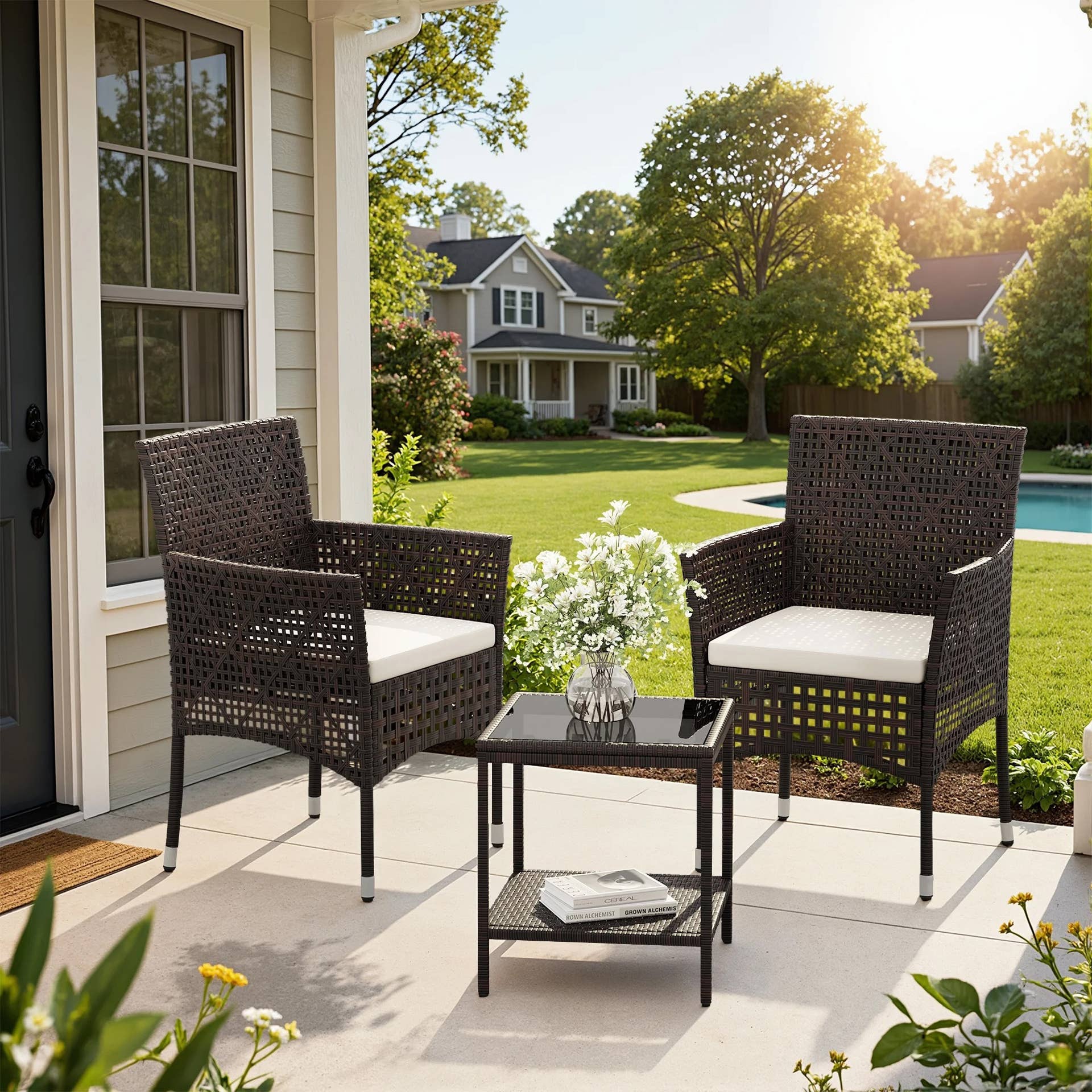 Walmart's 3-piece patio sets are on sale for under $90 - TheStreet