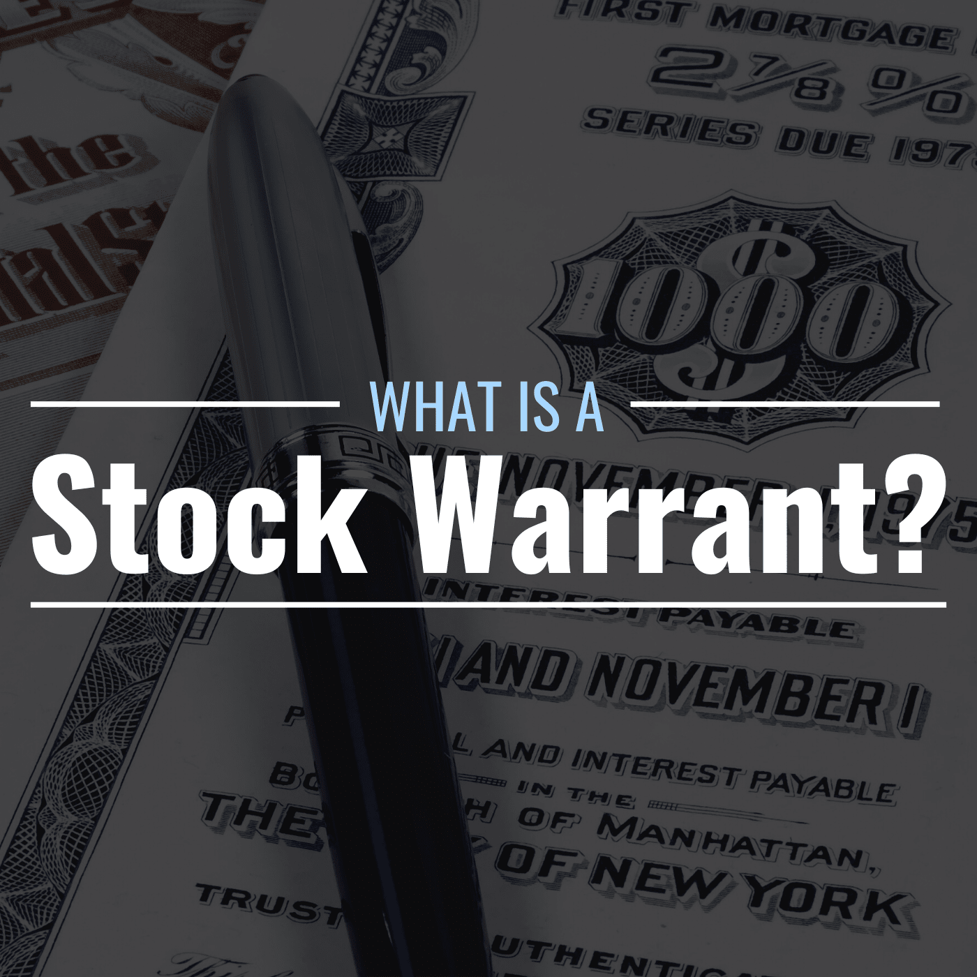 What Is a Stock Warrant? Definition, Types & Example - TheStreet