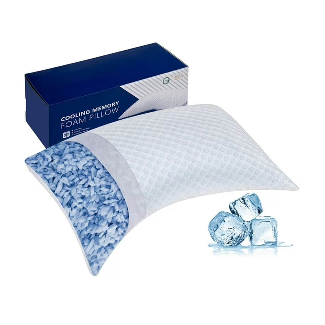 Walmart has a $200 2-pack of memory foam cooling pillows for $43 ...
