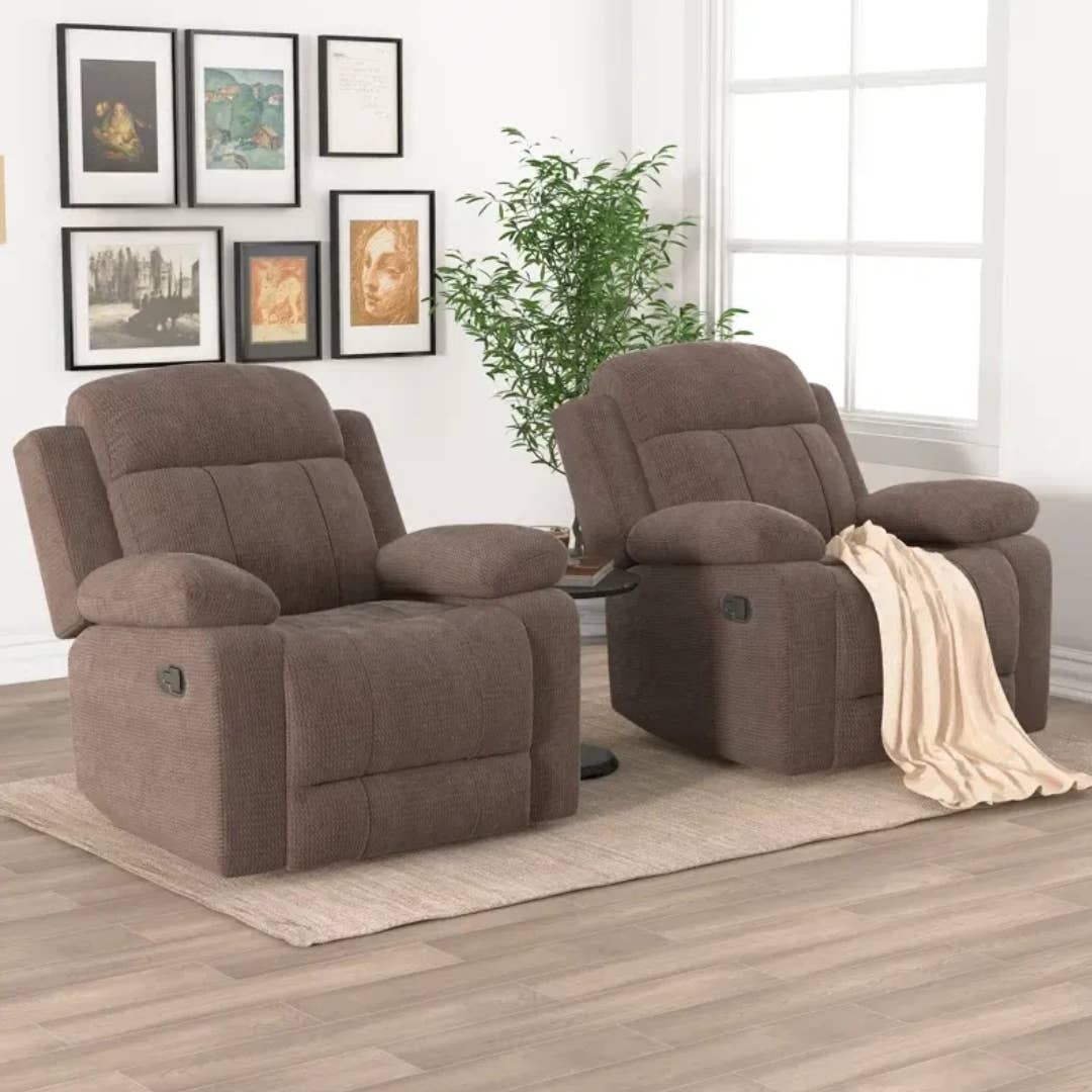 Wayfair is selling a pair of $1,140 recliners for $470 - TheStreet