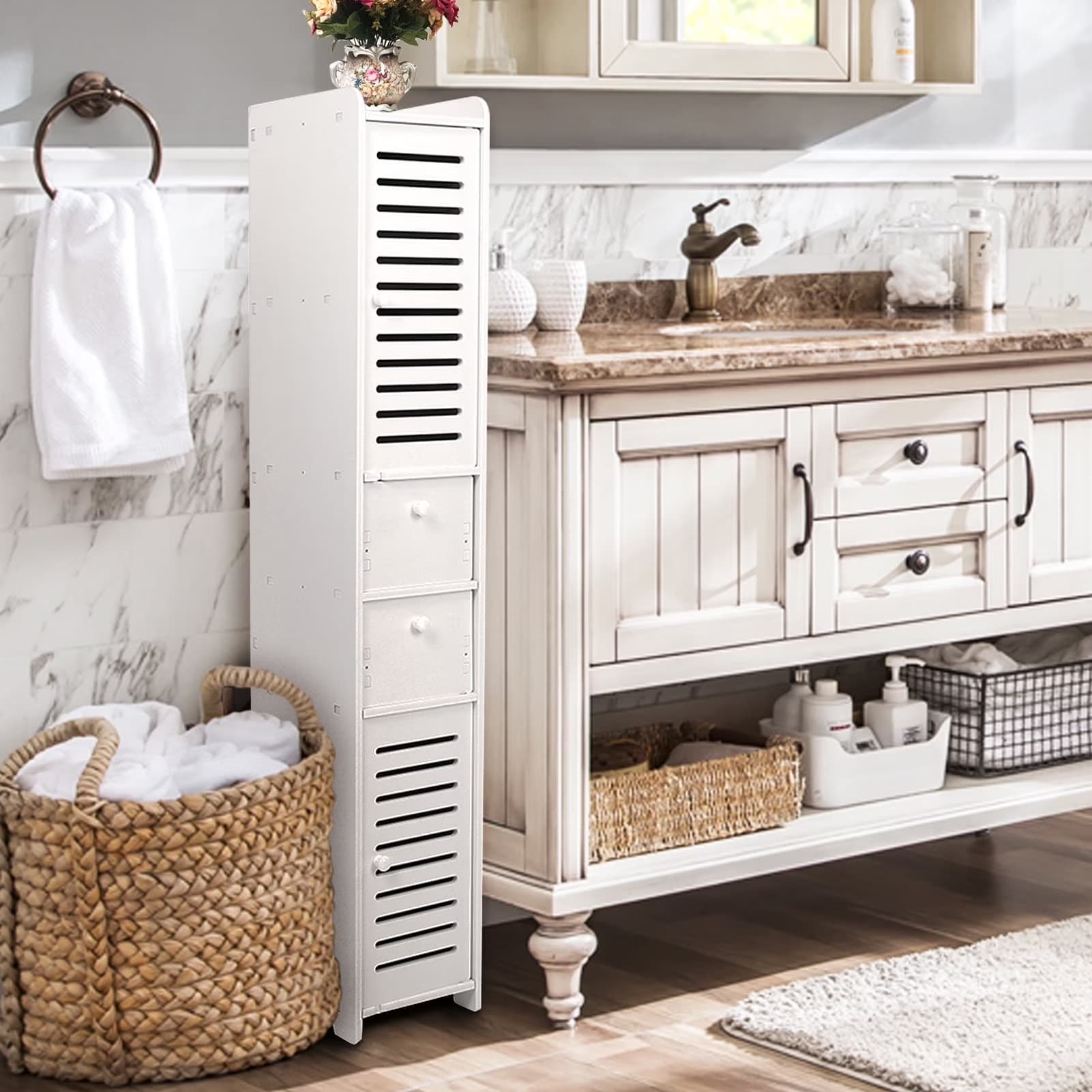 Walmart is selling a $110 bathroom storage cabinet for $46 - TheStreet