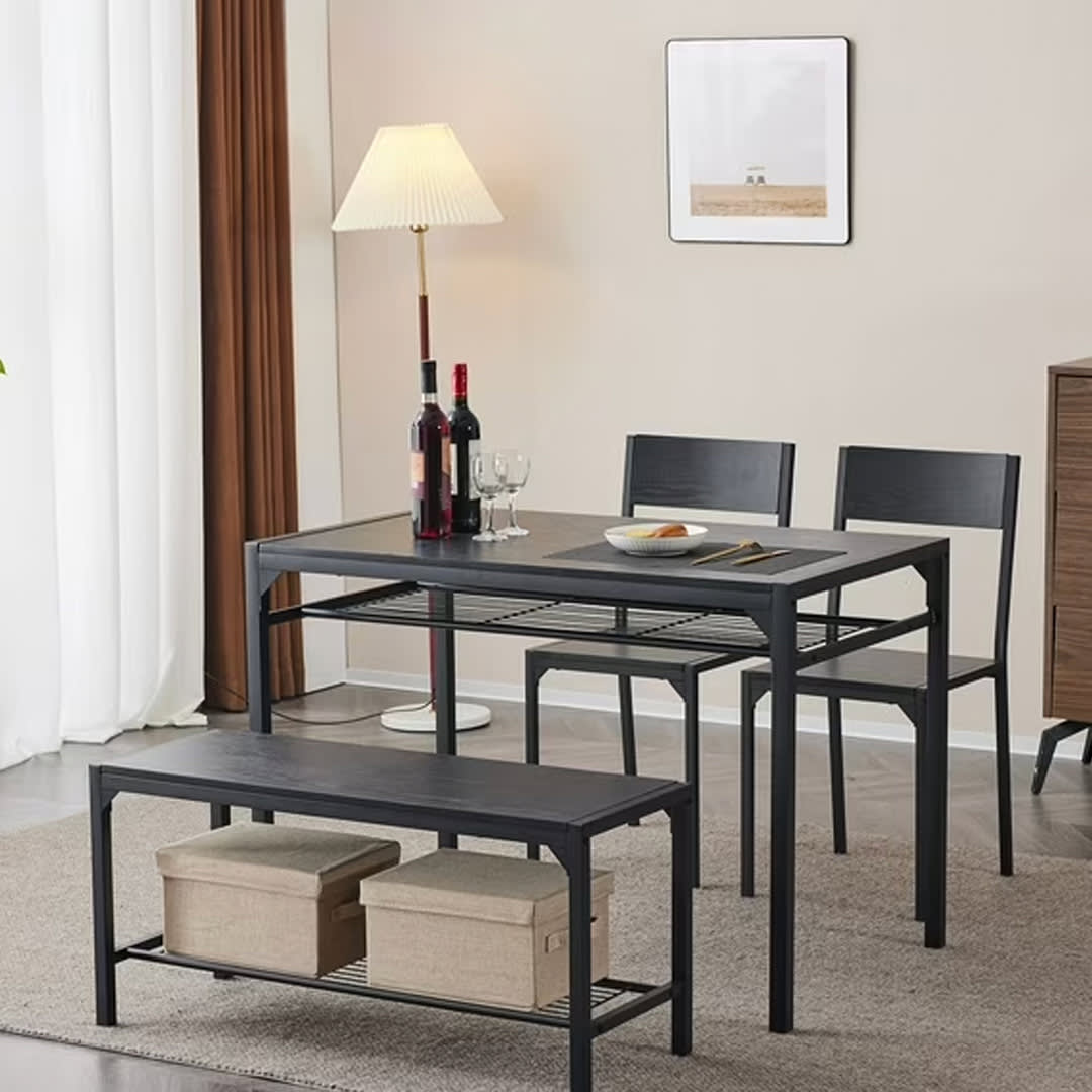 Walmart's bestselling 4-piece dining set is on sale for $140 - TheStreet