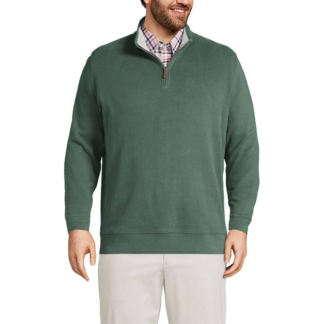 Amazon is selling a Lands' End quarter-zip sweater for $39 - TheStreet