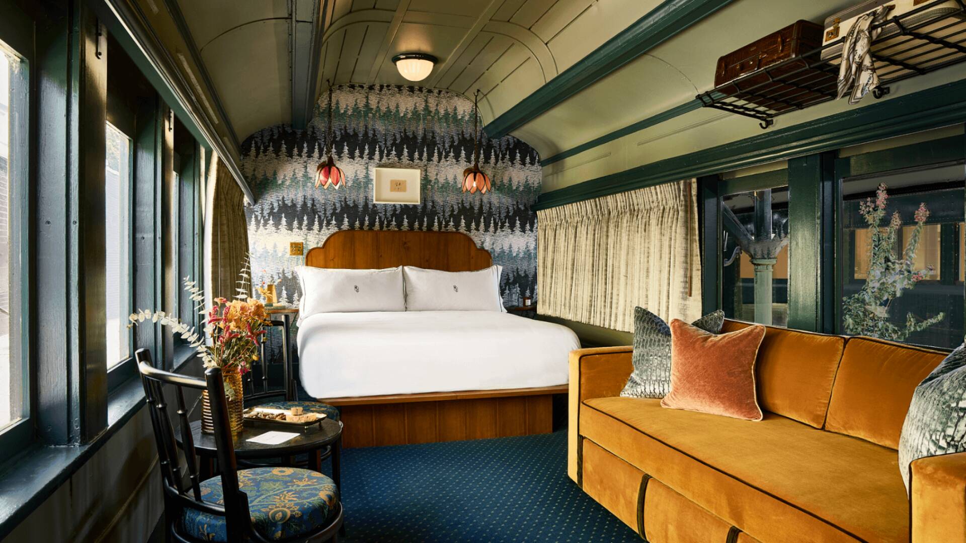 These cool hotels literally look like planes and trains - TheStreet