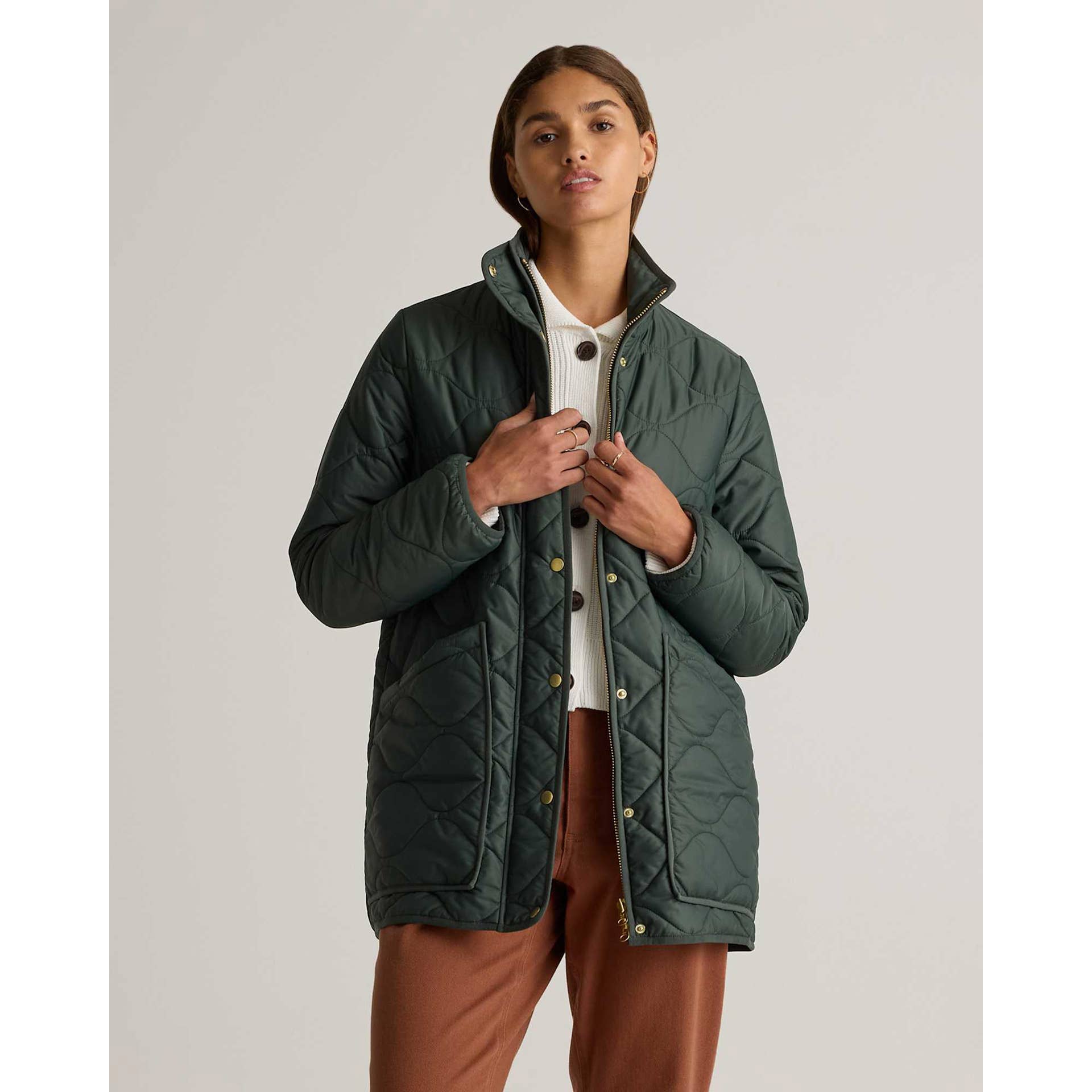 Quince is selling a quilted puffer jacket for only $100 - TheStreet