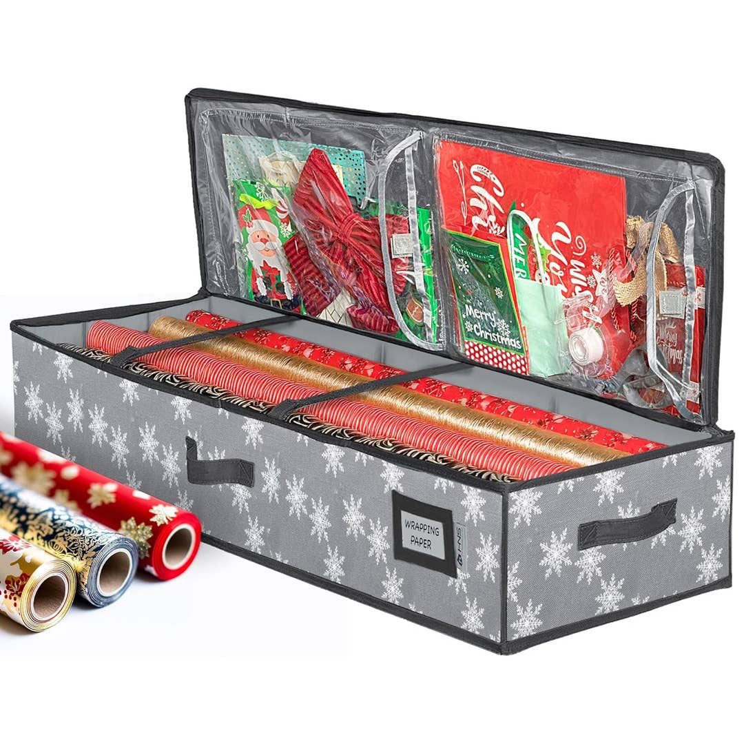 Amazon is selling a wrapping paper storage container for $20 - TheStreet