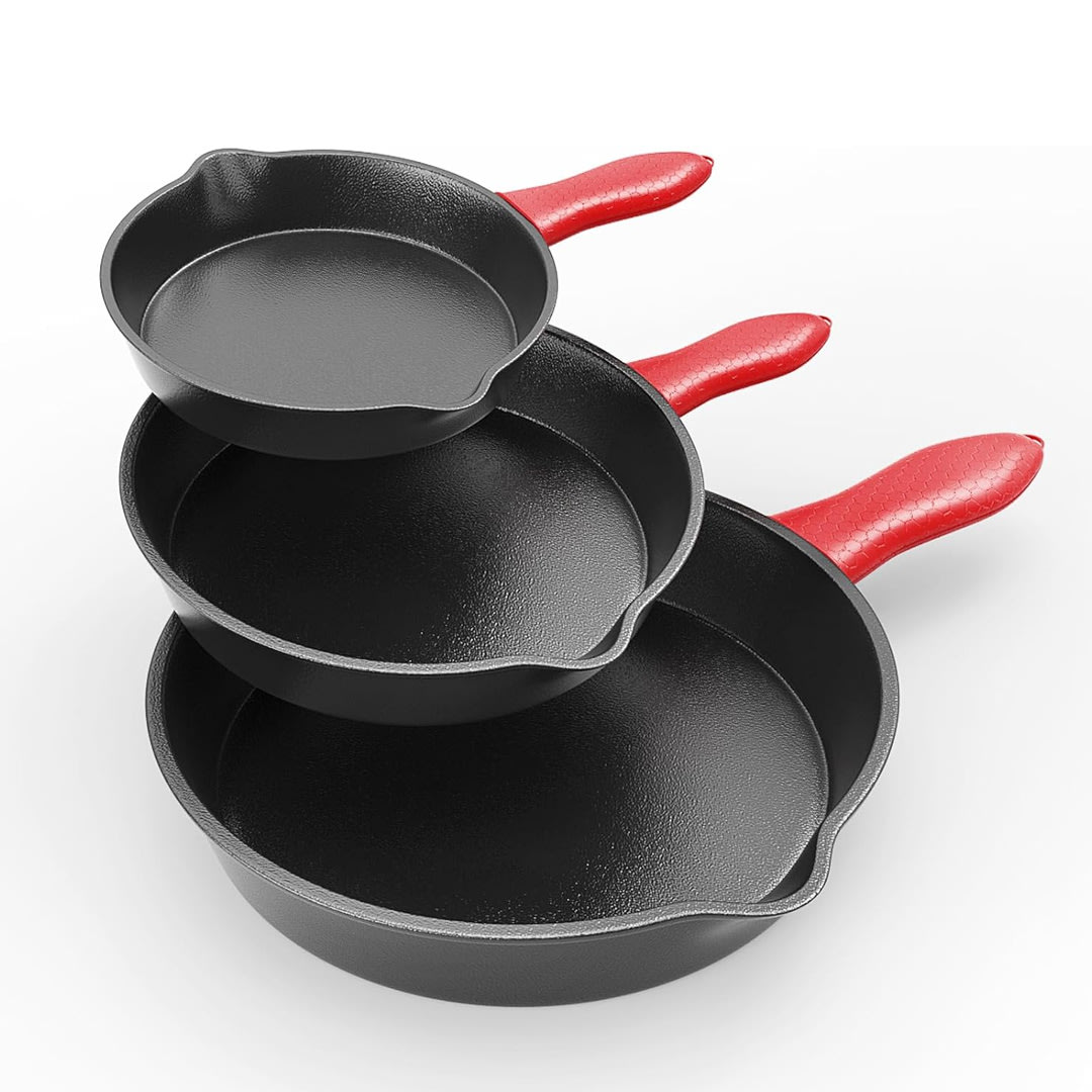 Amazon is selling three cast iron skillets for just $34 - TheStreet