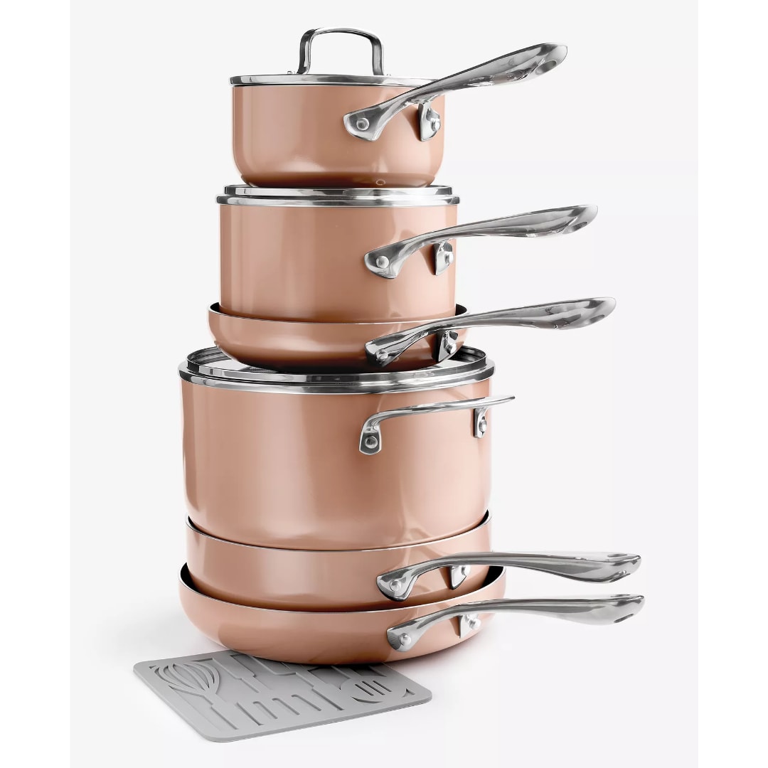 Macy's is selling a $413 11-piece cookware set for $130 - TheStreet