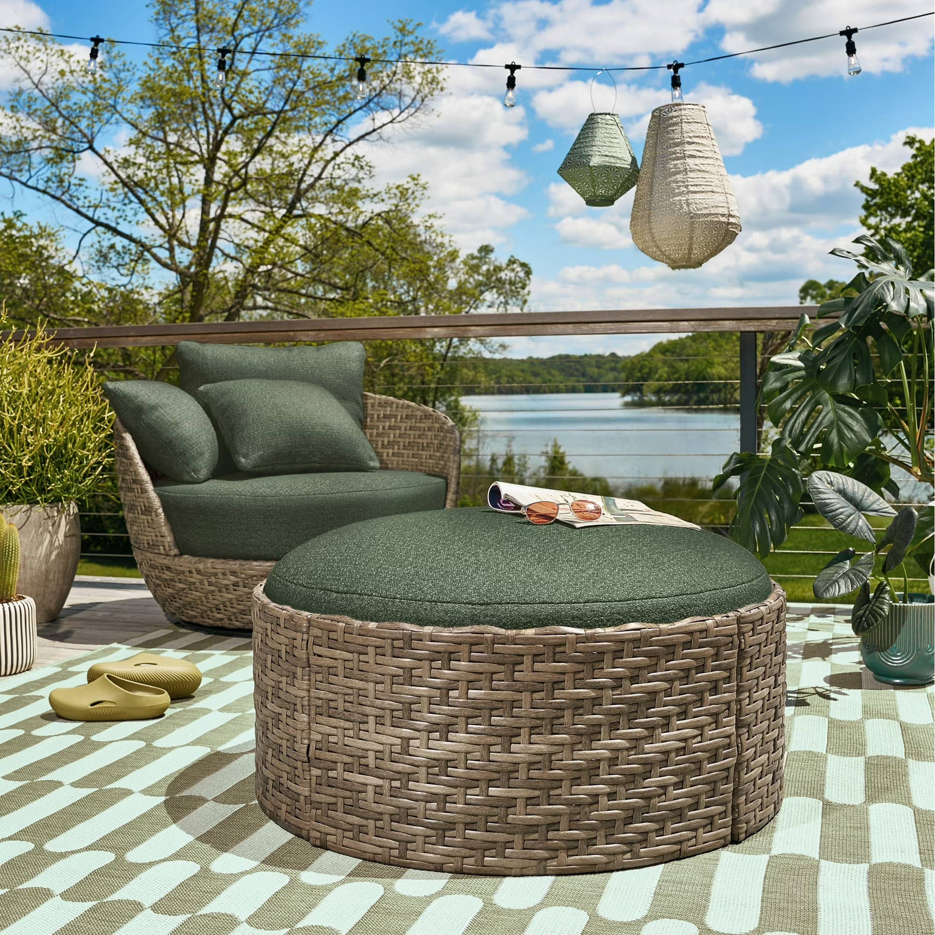 Walmart's new Drew Barrymore patio collection starts at $15 - TheStreet